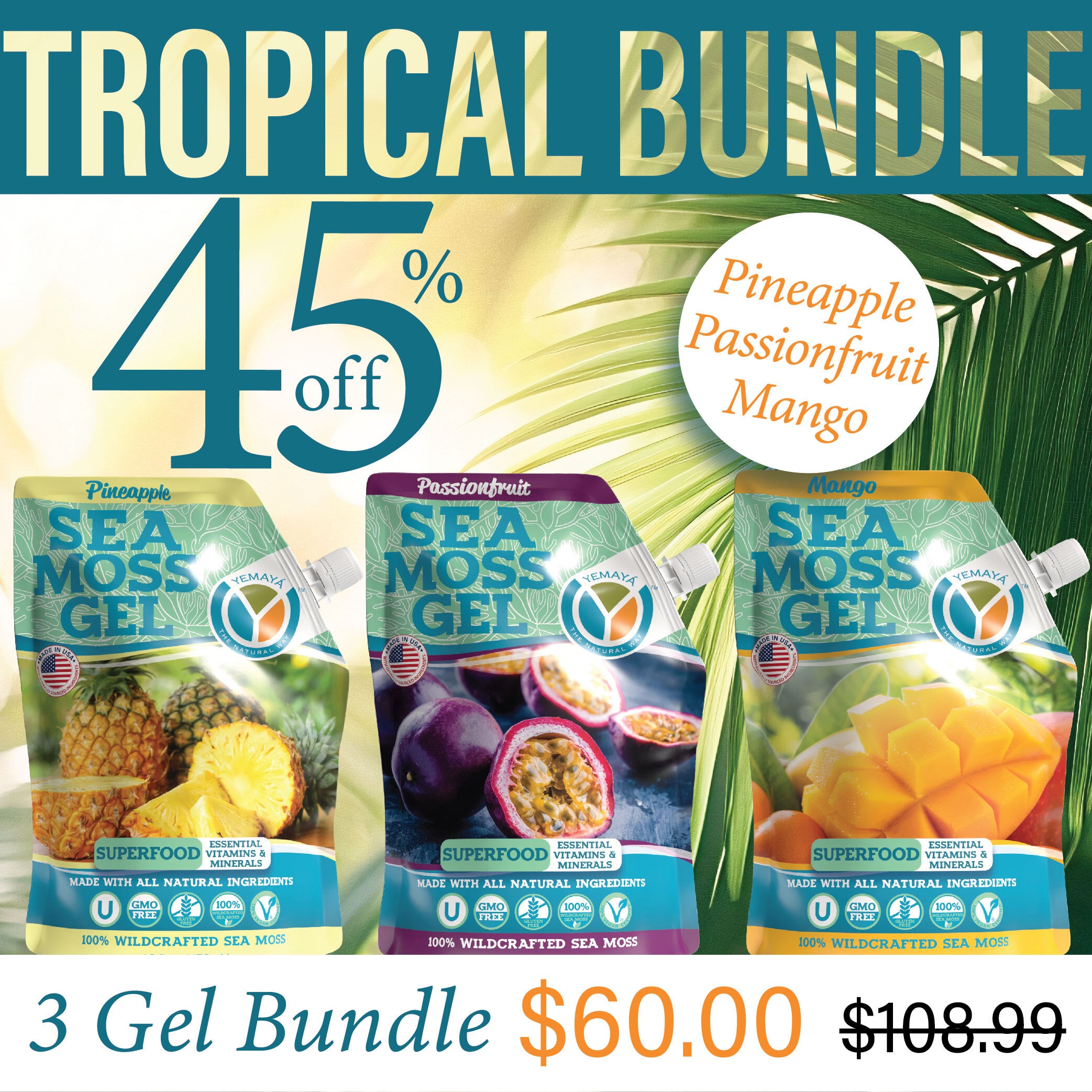 Exclusive Tropical Bundle Subscription – Yemaya Organic